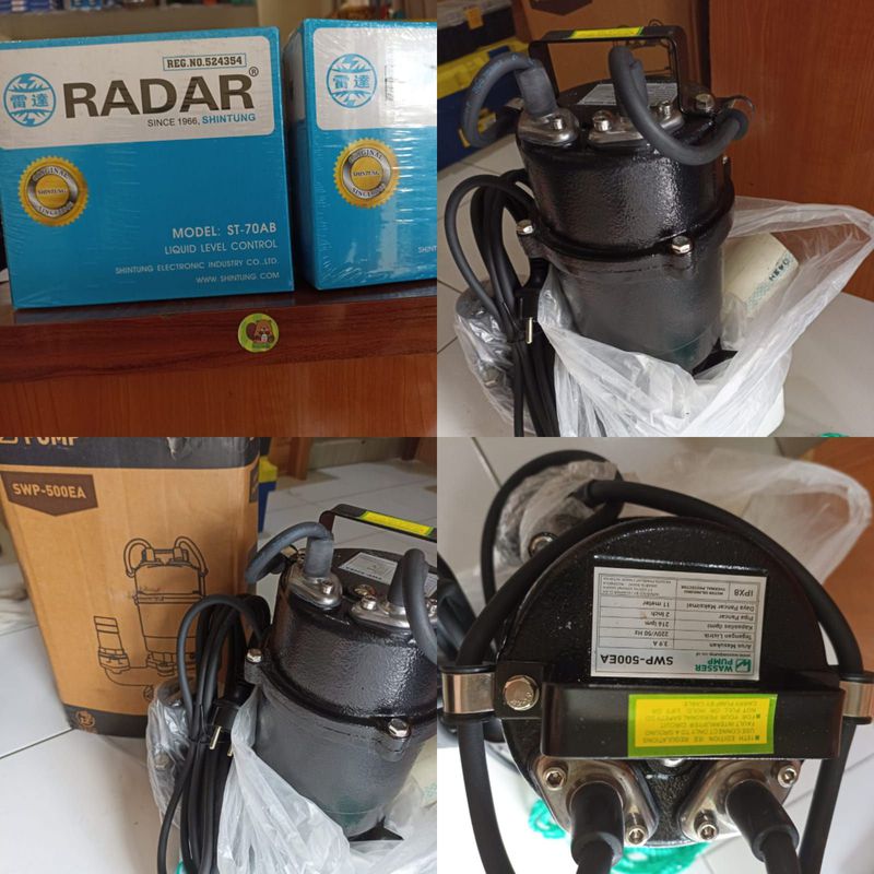 Paket Pompa Ipal + Instalasi