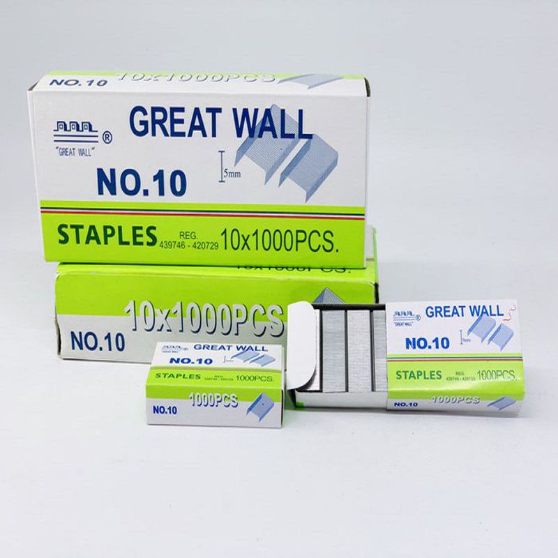 Isi Stapler No. 10 Great wall (Per Pack)