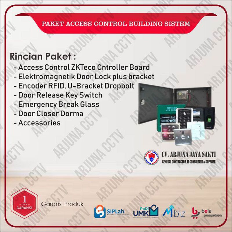 PAKET ACCESS CONTROL INTEGRAL BUILDING SISTEM