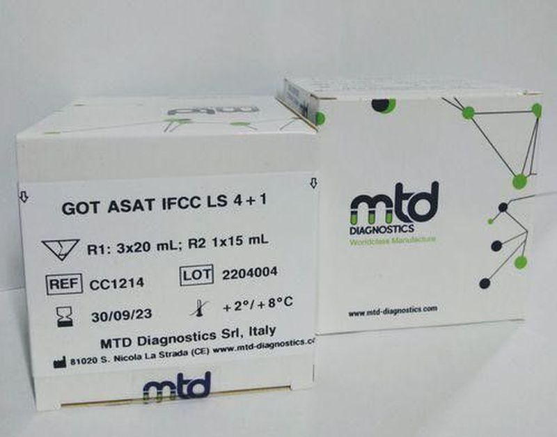 MTD SGOT ASAT LS IFCC 4+1 3X20ML