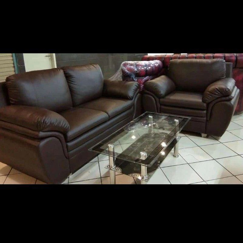 Set Sofa Oscar Formasi 3-2-1 + Meja Tamu kaca
