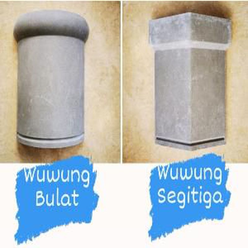 BUBUNGAN GENTENG BETON - Hitam
