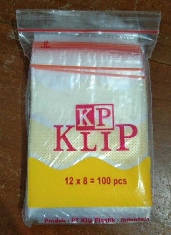 PLASTIK KLIP 8x12 cm isi 100 lembar