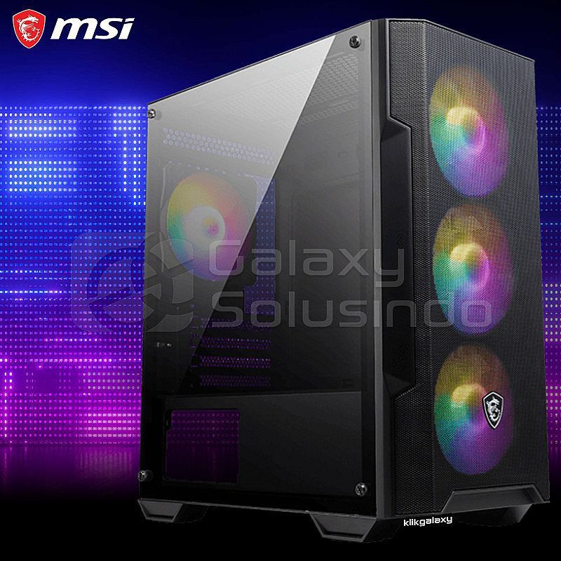 MSI MAG FORGE M100A Mesh Acrylic Gaming Case