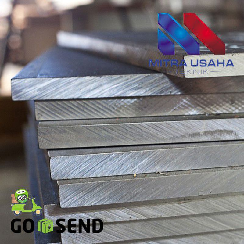 Plat Besi Hitam 2 mm 4x8 FT Steel Plate Pelat Karoseri Besi MS KS GG