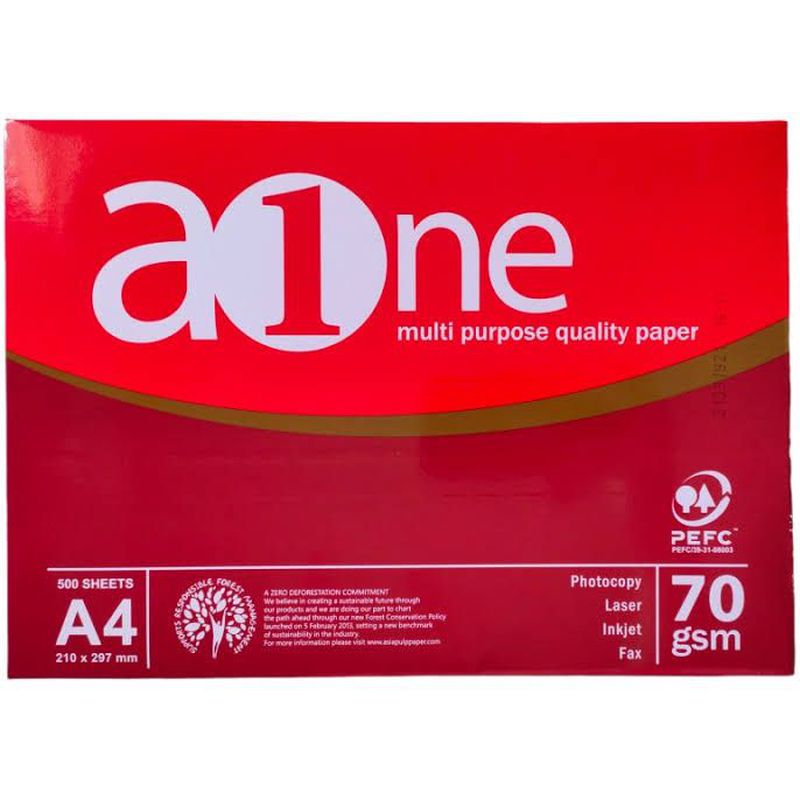 kertas Aone A4 70gsm