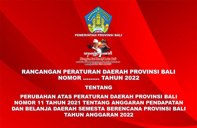 Buku Rancangan Perda APBD 2023