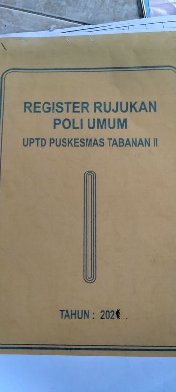 register rujukan poli umum