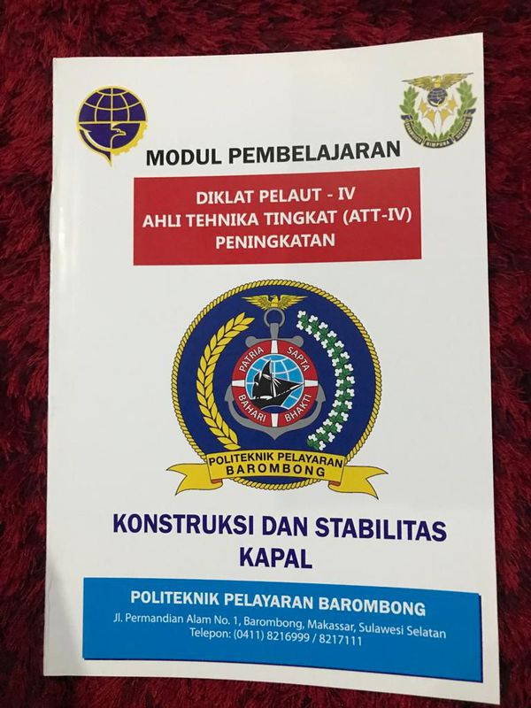 Buku Konstruksi dan Stabilitas Kapal (DP-IV Peningkatan Teknika)