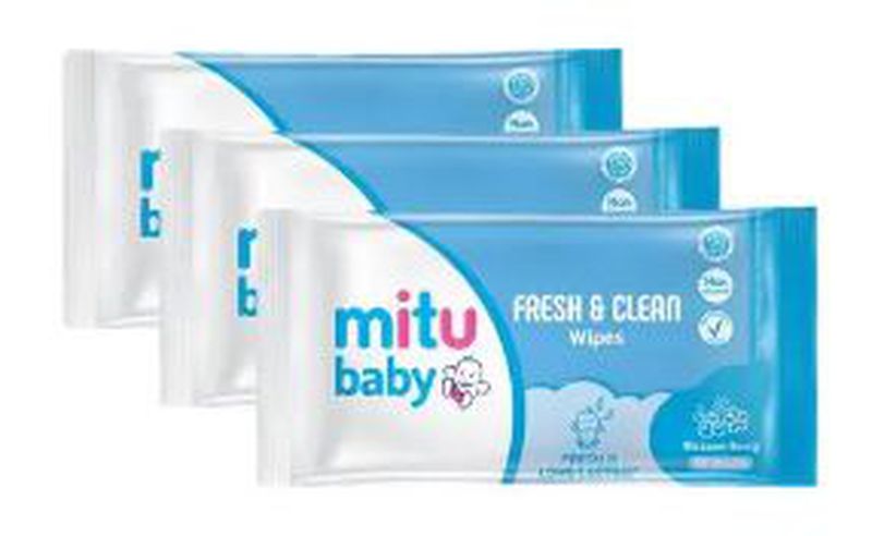 Tissue / tisue basah Mitu Baby 10 sheet
