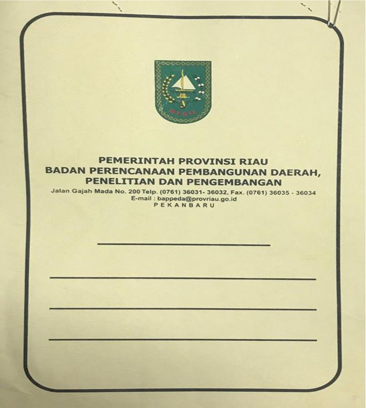 Cetak Map Surat Dinas Kostum