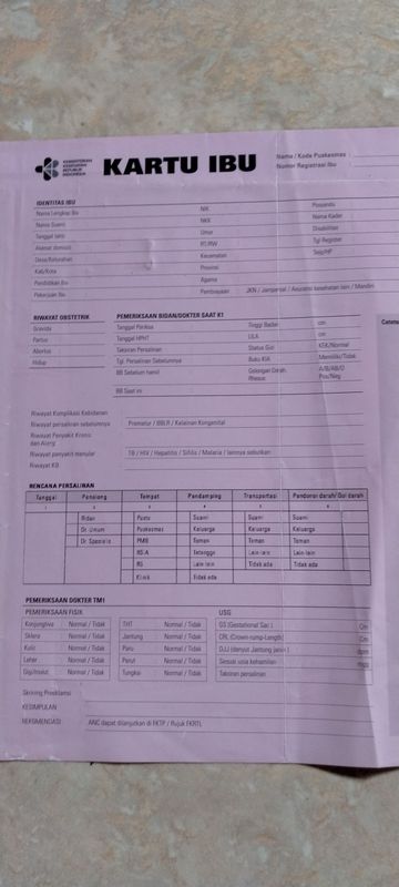 kartu ibu (puskesmas tabanan 2)