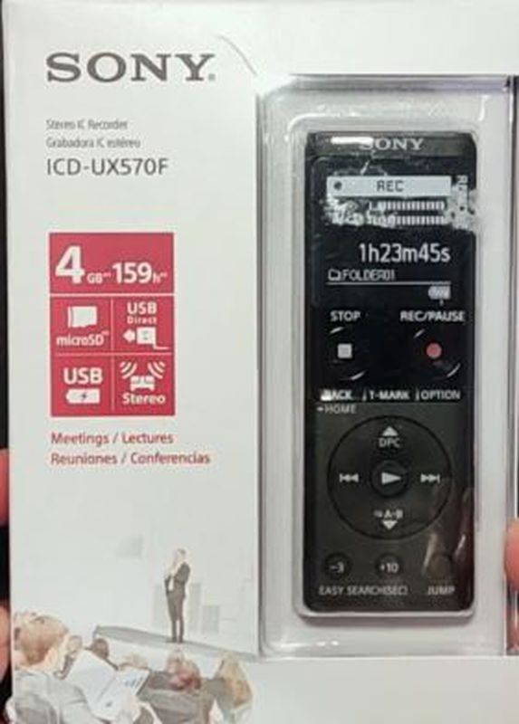 Recorder Sony ICD-UX570F