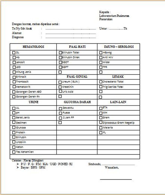 Formulir ANC Terpadu