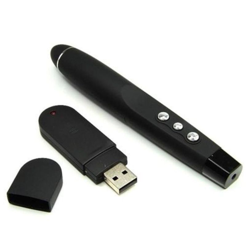 M-TECH WIRELESS RED LASER POINTER PRESENTER REMOTE PP1000