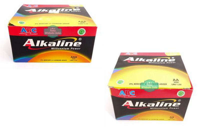 Battery Alkaline ABC Isi 24 Set - AA