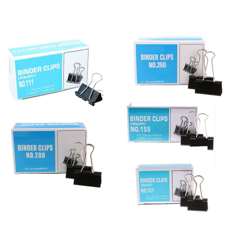 Binder Clips - 25 Mm No.111