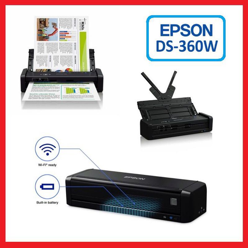 Scanner EPSON Work Force DS-360W