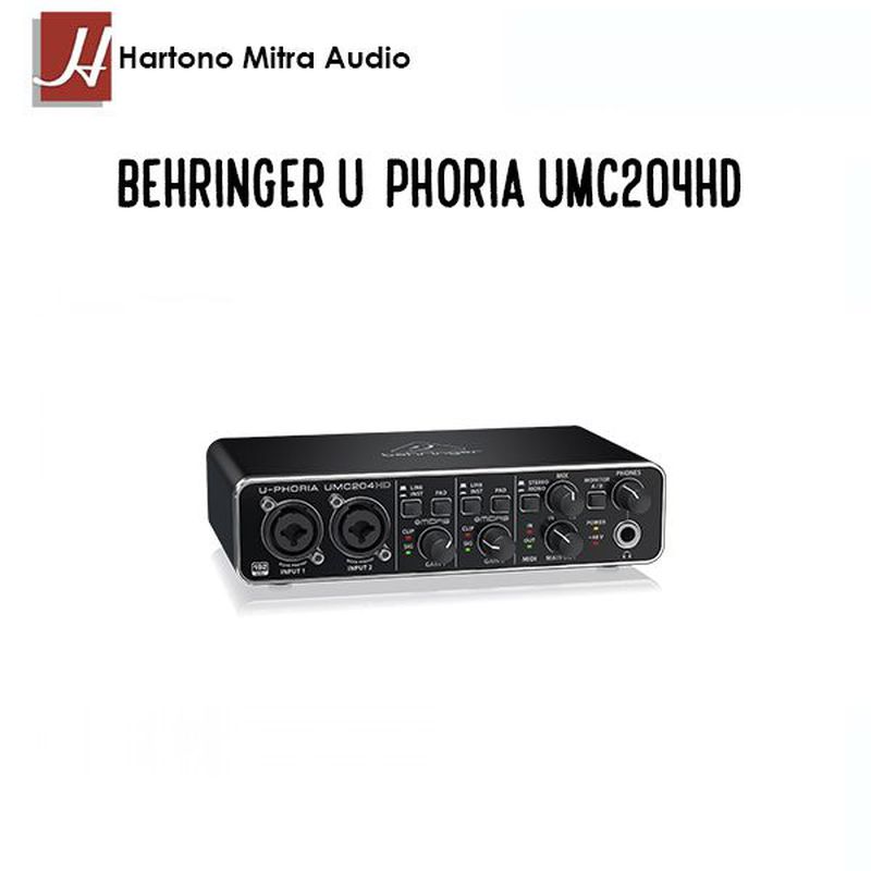 BEHRINGER U-PHORIA UMC204HD