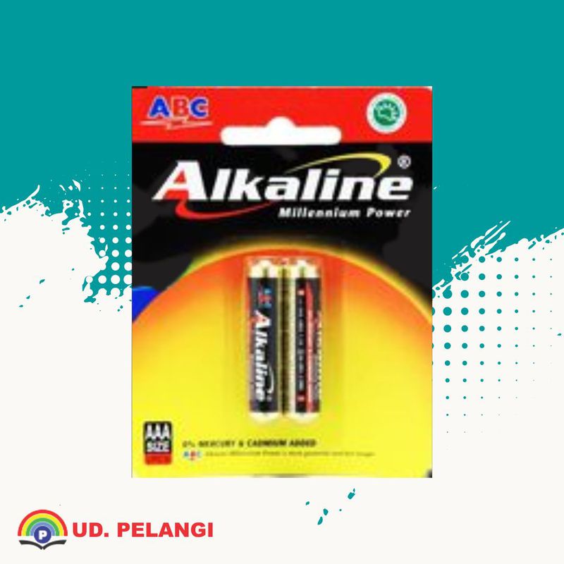 BATU BATERAI ALKALINE A3 /AAA ( ISI 2 )