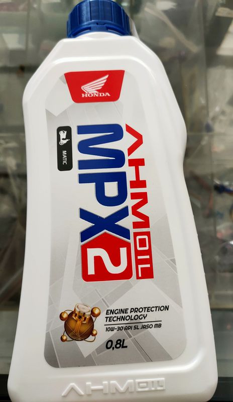 oli mesin 0,8 liter mpx2