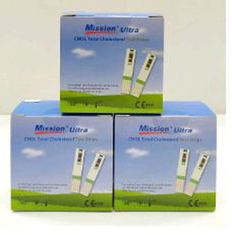 STRIP MISSION ULTRA TEST CHOLESTEROL ( ISI 50 )