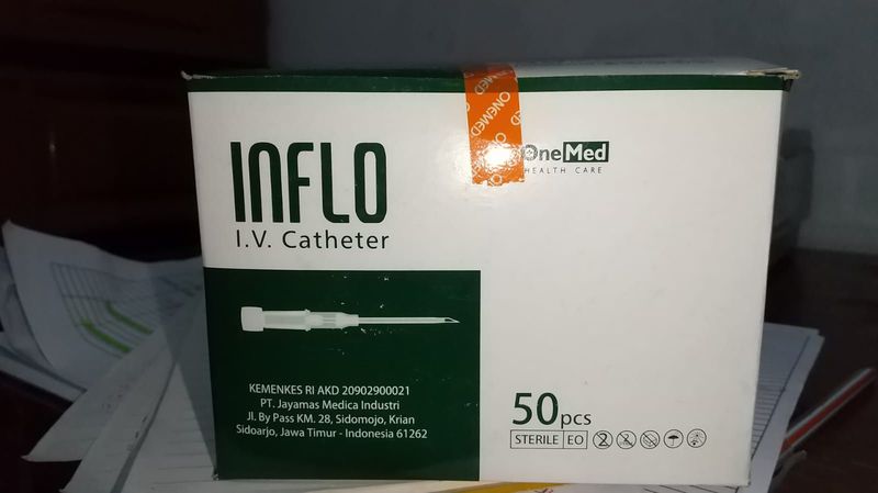IV CATH INFLO 20 PLUS / JARUM INFUS / ABOCATH