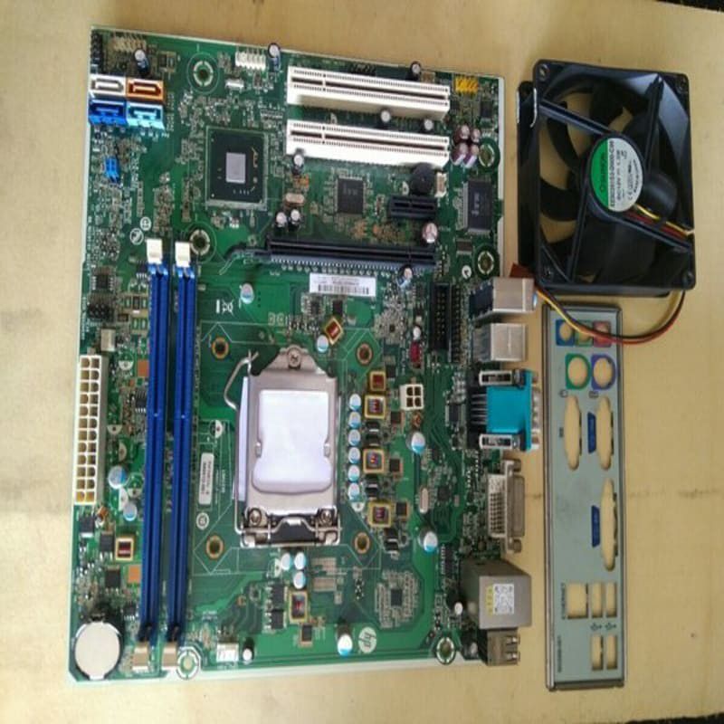 Motherboard PC Merk HP Socket 1155 Bonus Fan case