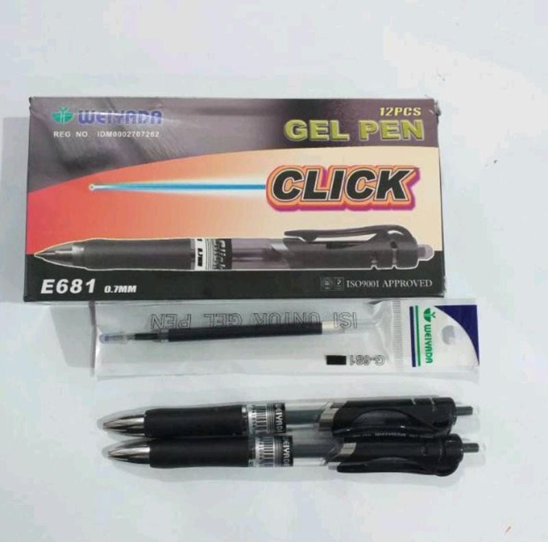 Ballpoint Weiyada Gel Hitam