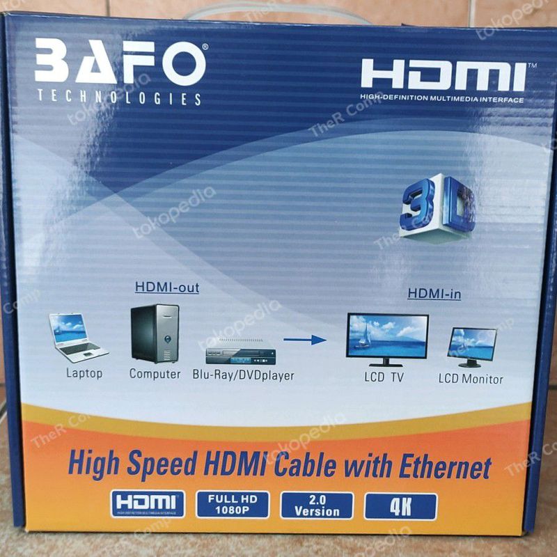 BAFO KABEL HDMI 25 METER