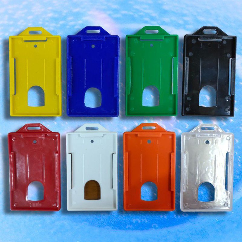 Tempat ID Card Frame Casing Name Tag ID card holder warna warni