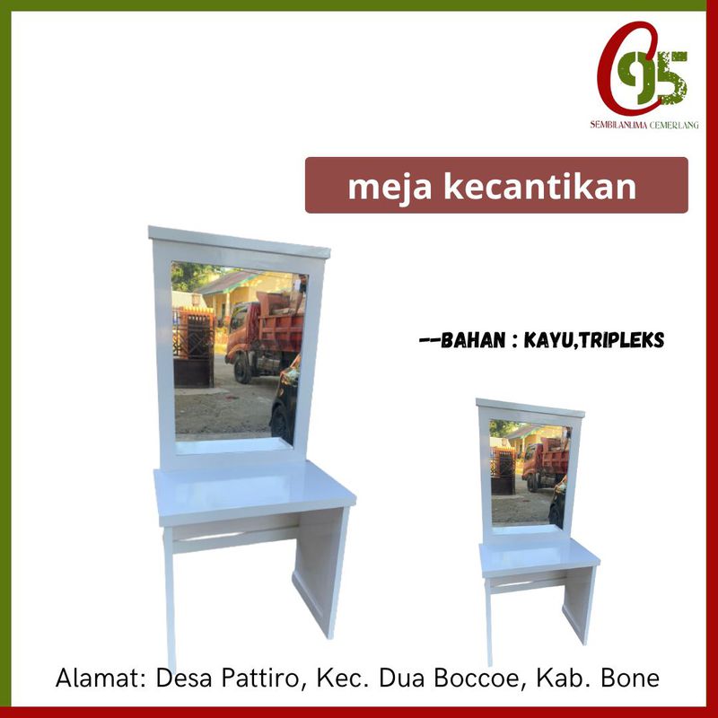 meja tata rias/salon