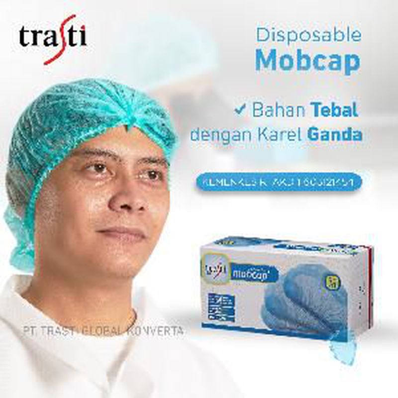 TRASTI PROTEK DISPOSABLE MOBCAP