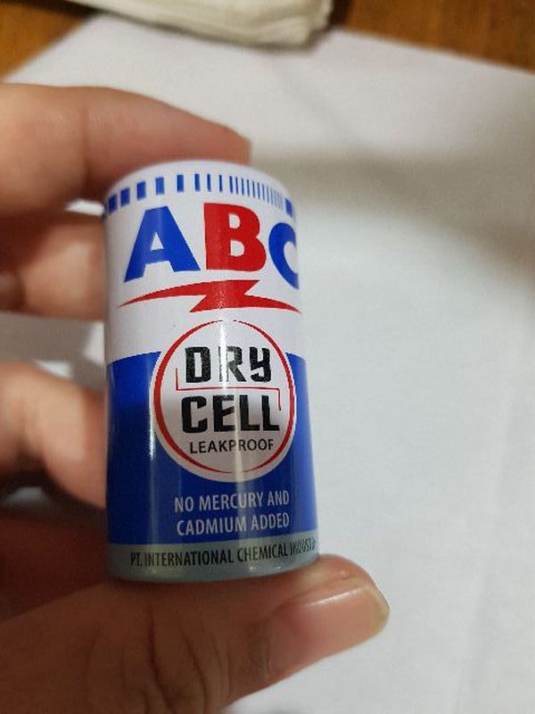 Baterai ABC R14C (sedang)