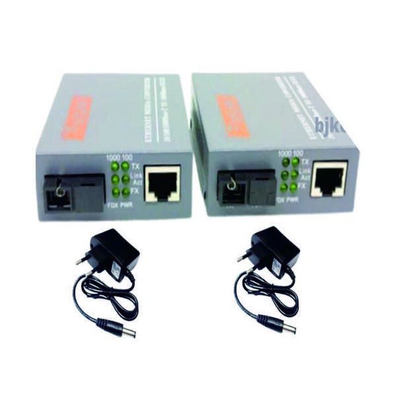 HTB GS03 Konverter 100/1000 Gigabite Sepasang