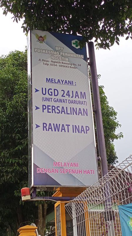 Custom Neon Box Puskesmas