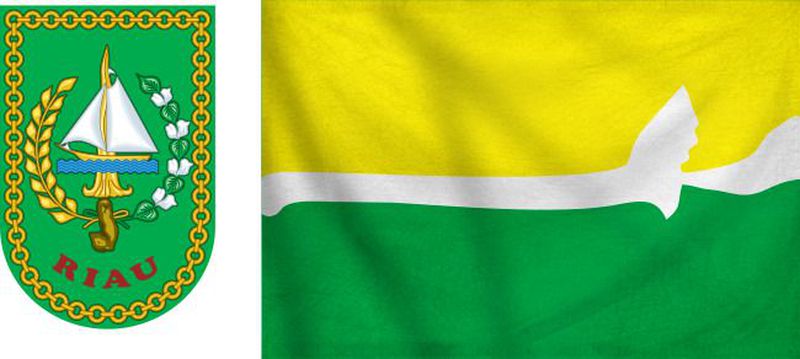 Bendera Riau dan Bendera Kegiatan