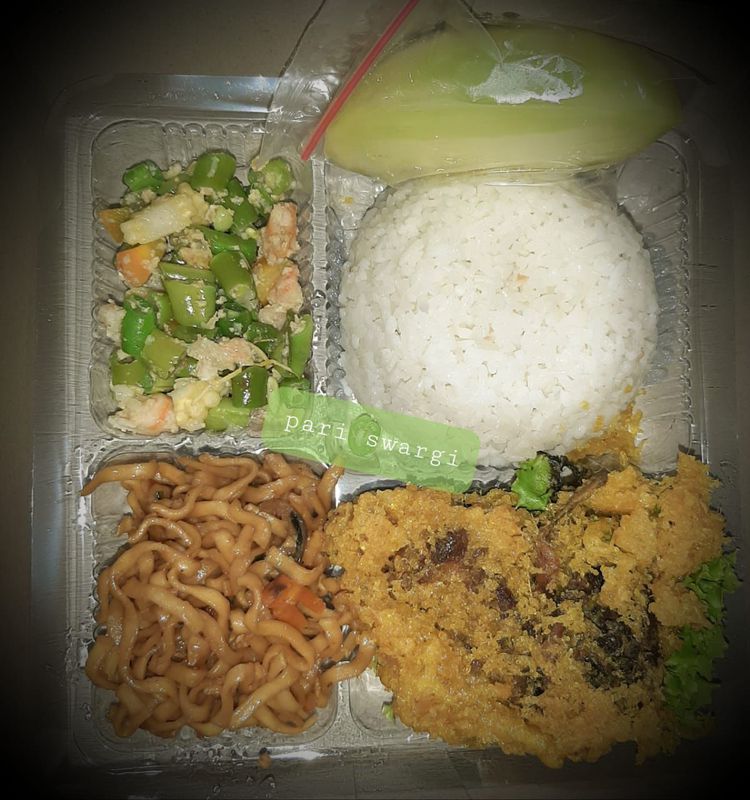 Paket Nasi Box B - Variasi Sayuran