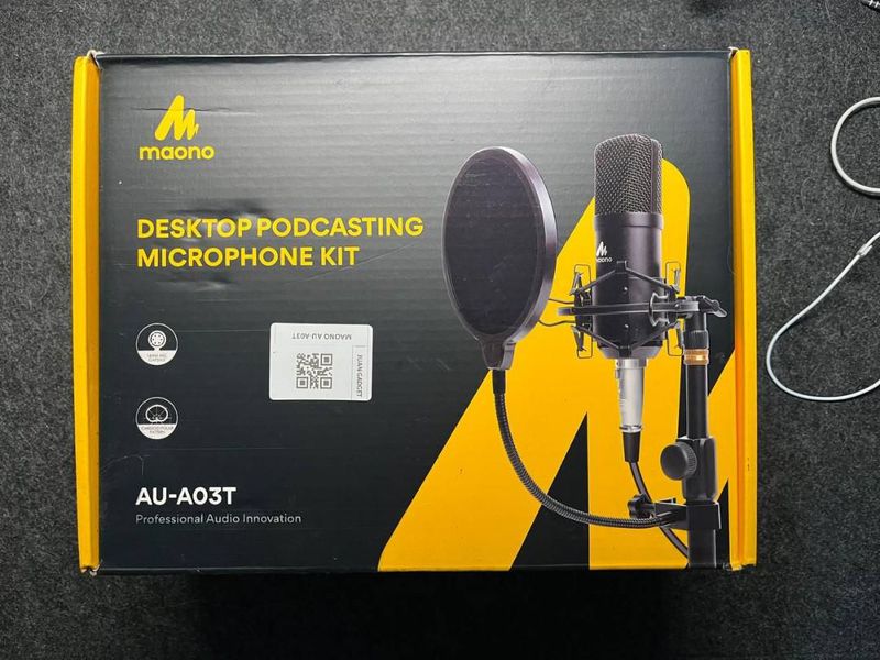MIC CONDENSER MAONO AU-A03T (SATU PAKET)