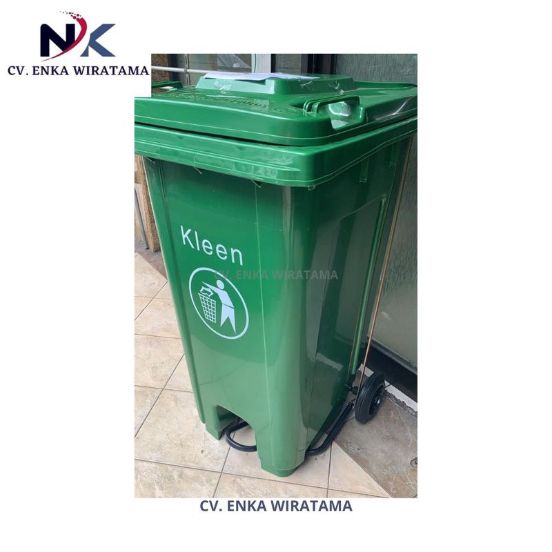 Kleen Tempat Sampah Roda 100 Liter