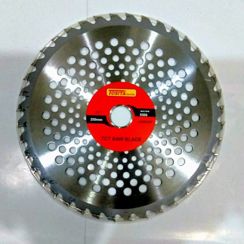 Mata Pisau Potong Babat Rumput Bulat 10" x 40 T