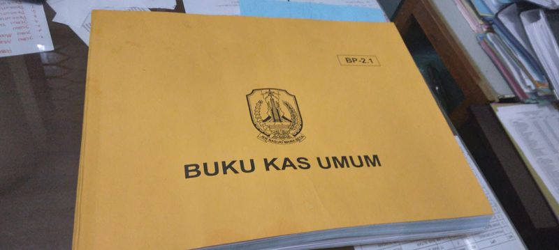 CETAK BUKU KAS UMUM