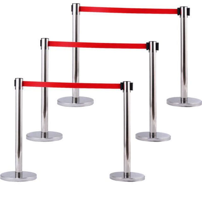 TIANG ANTRIAN PERBANKAN