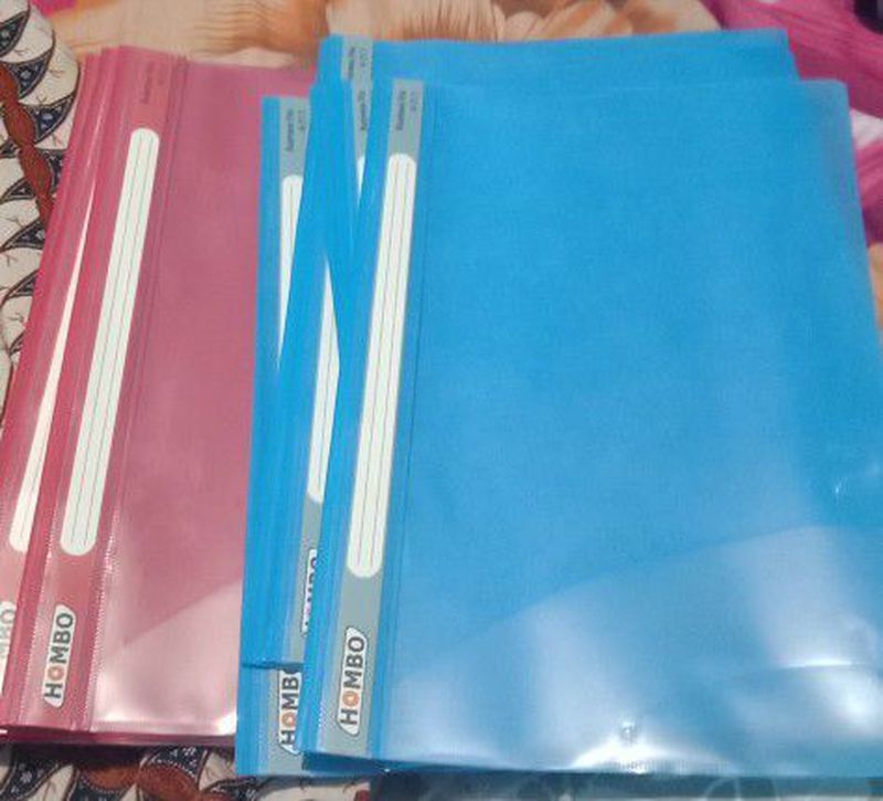 Map Business File Snell Plastik Transparan - Multicolor