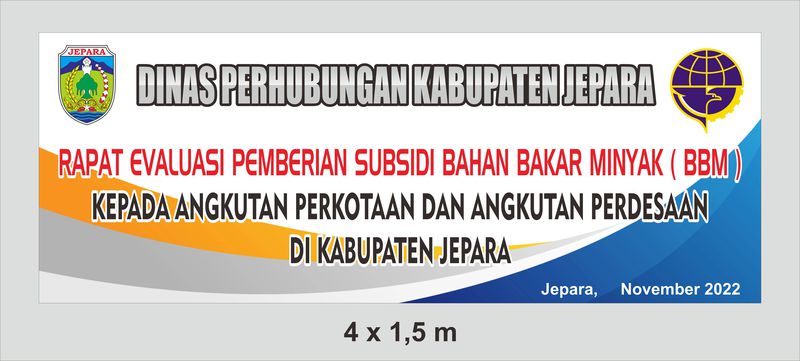 Banner Subsidi BBM Dishub