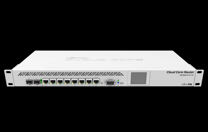 Mikrotik CCR1009-7G-1C-1S+ Cloud Core Router