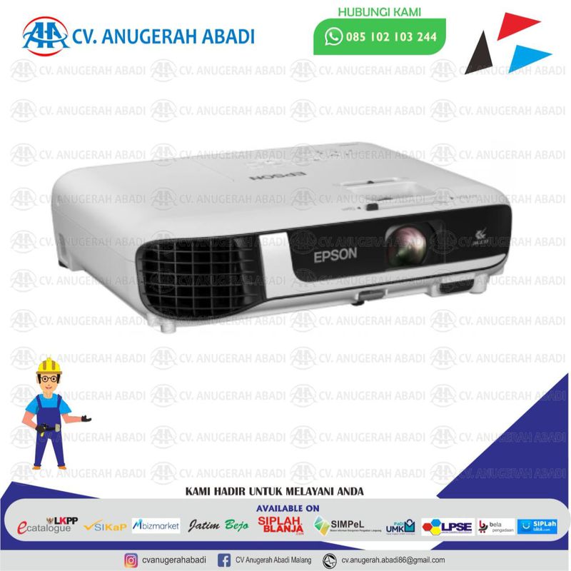 LCD PROYEKTOR EPSON EB-X51 XGA