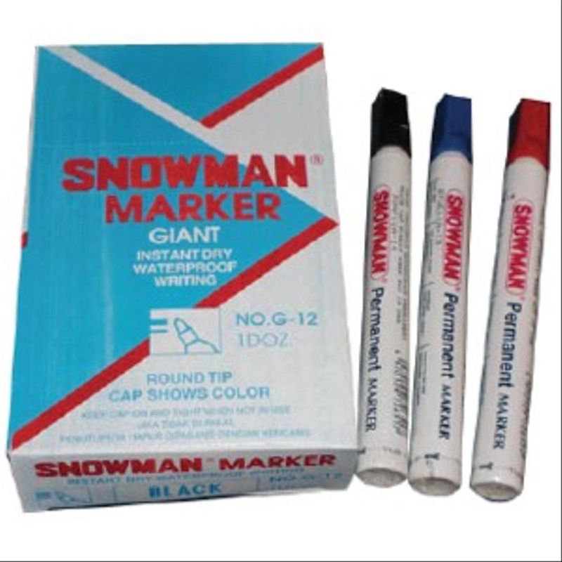 Spidol Snowman Marker