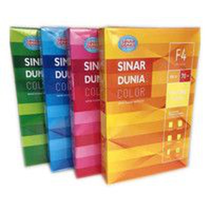 Kertas F4 Gsm 70 grm Warna - Biru