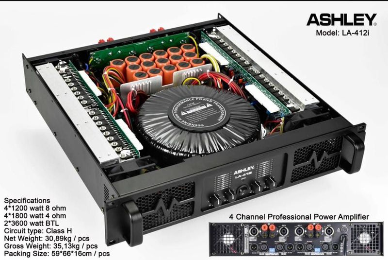 Power Amplifier 4Channel